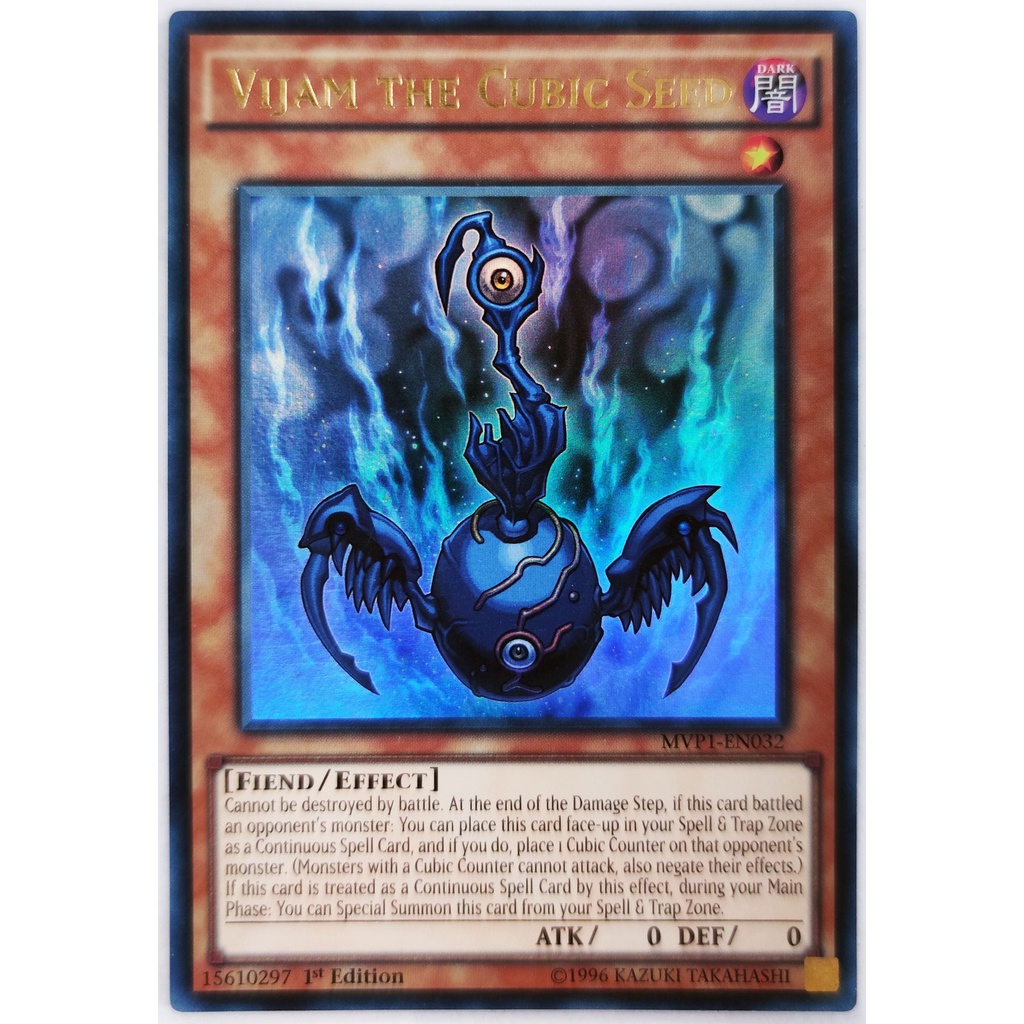 (Yugioh Card) Vijam the Cubic Seed |En| Ultra Rare (Duel Monsters ...