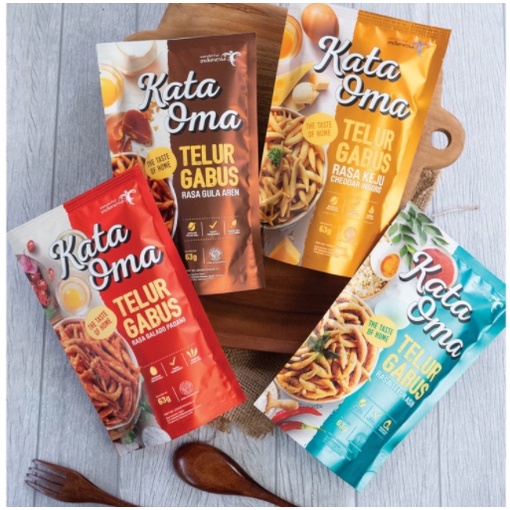 Kata Oma Telur Gabus Snack - Product of Indonesia | Shopee Singapore