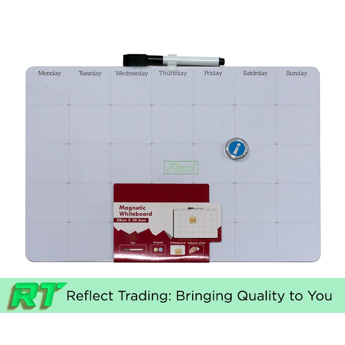 Magnetic Minimalist Whiteboard Monthly Planner, with Free Magnets ...