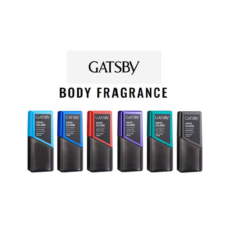 Gatsby Men's Lifestyle Essentials Body Fragrance Cologne Urban Perfume ...