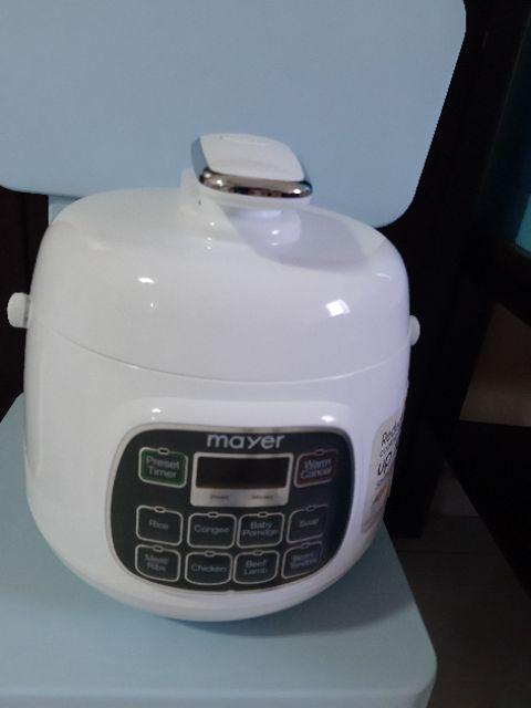 Mayer 1.6L Intelligent Multi-Cook Electric Pressure Cooker MMPC1650 ...