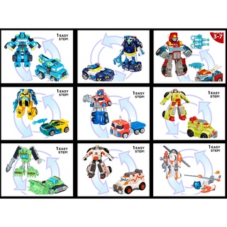 Playskool Heroes Transformers Rescue Bots bumble bee Heatwave /Chase ...