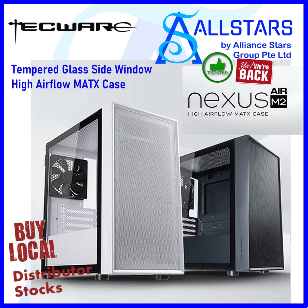 (ALLSTARS : We are Back / DIY PROMO) Tecware NEXUS Air M2 micro-ATX ...