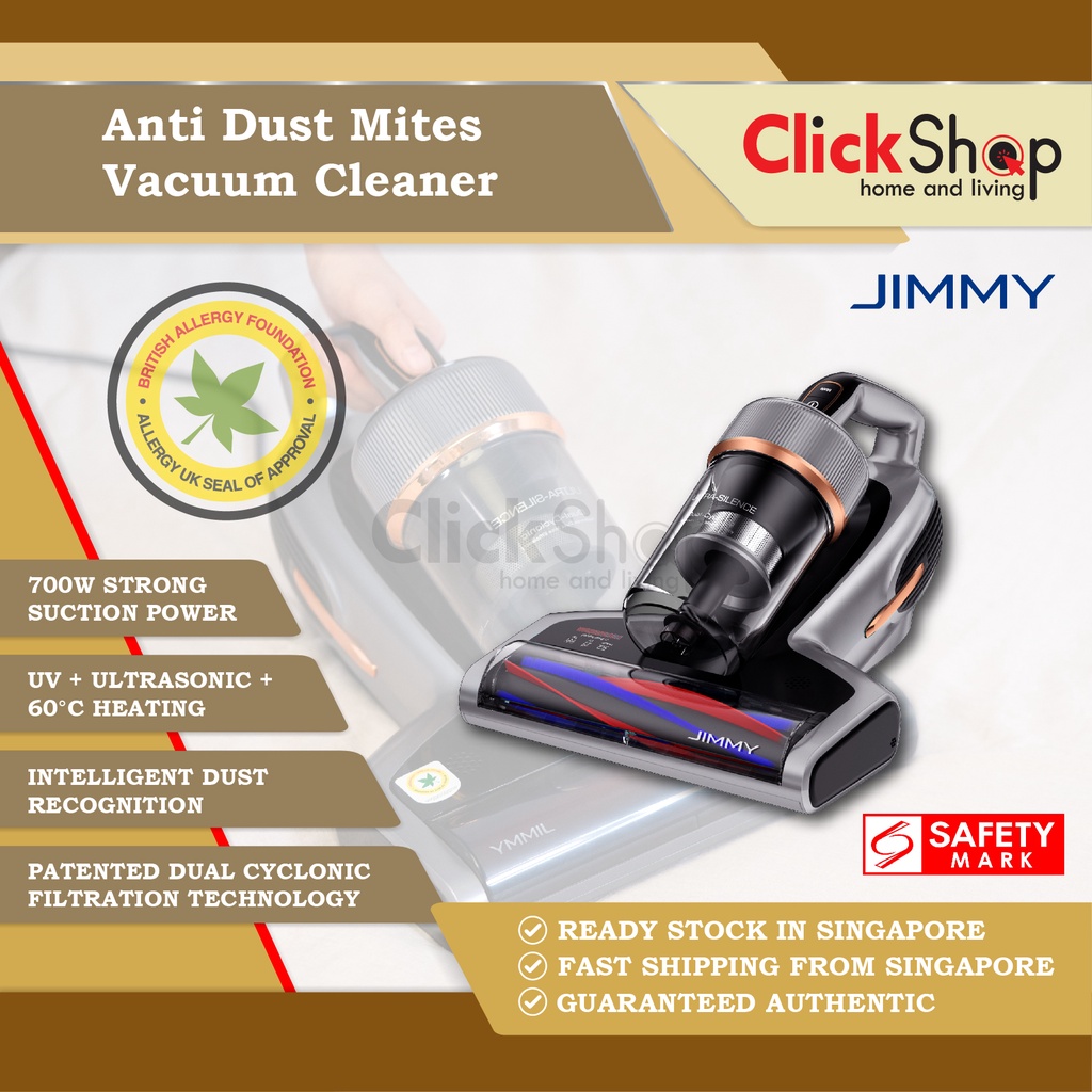 JIMMY Anti Dust Mite Apollo BX7 Pro Powerful Vacuum Cleaner UV Heating ...