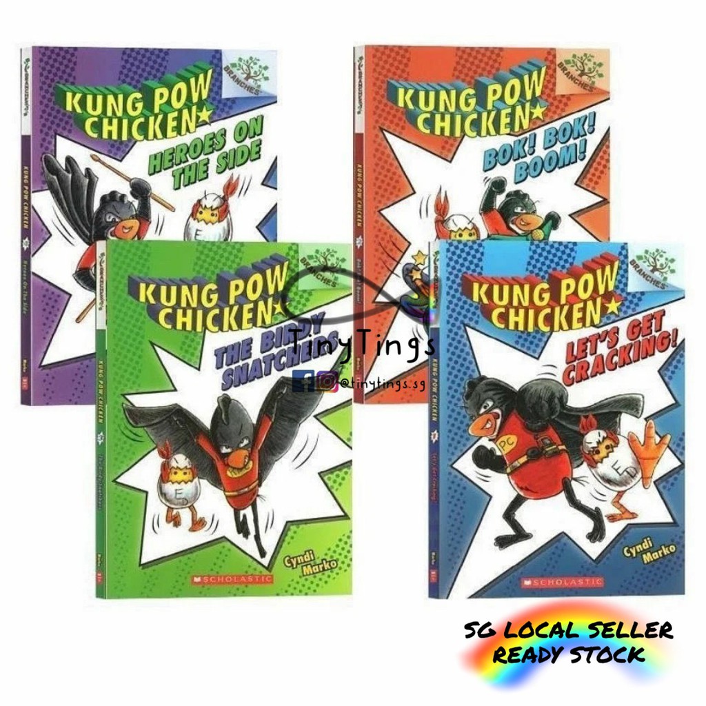 [SG Seller] Kung Pow Chicken StoryBook Set of 4- Local Shipping ...