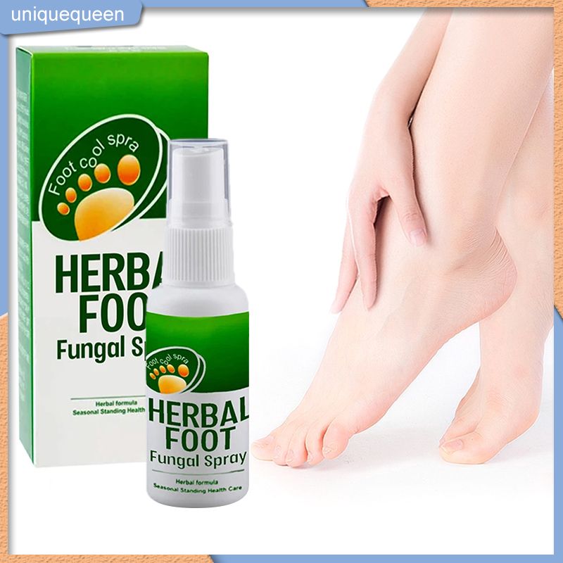(In stock)Herbal Anti-fungal Athlete Foot Spray Antibacterial Deodorant ...