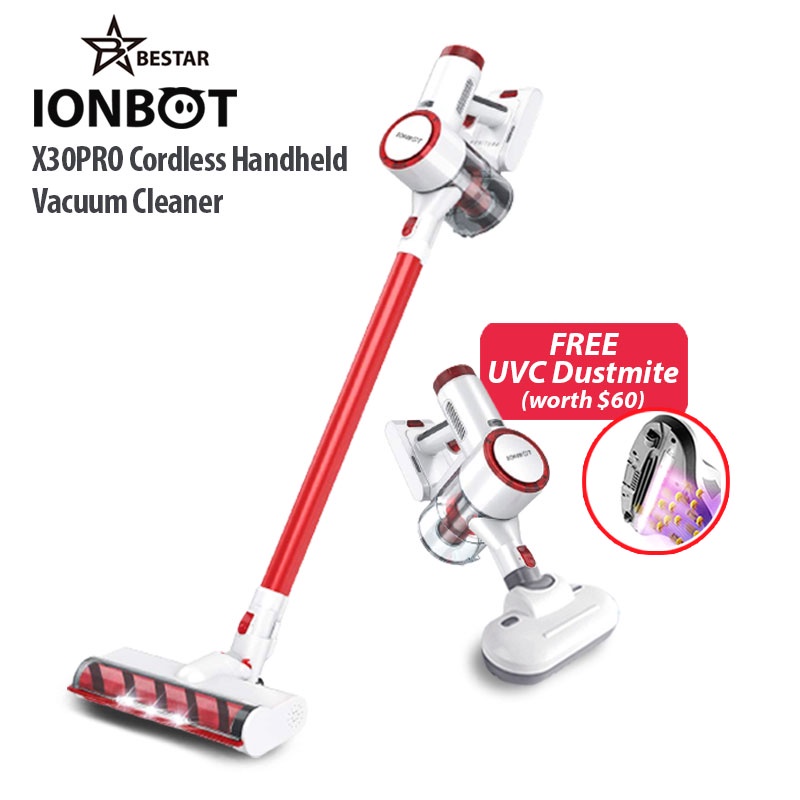 BESTAR IONBOT X30 PRO Cordless Wireless Handheld Vacuum Cleaner [Free ...