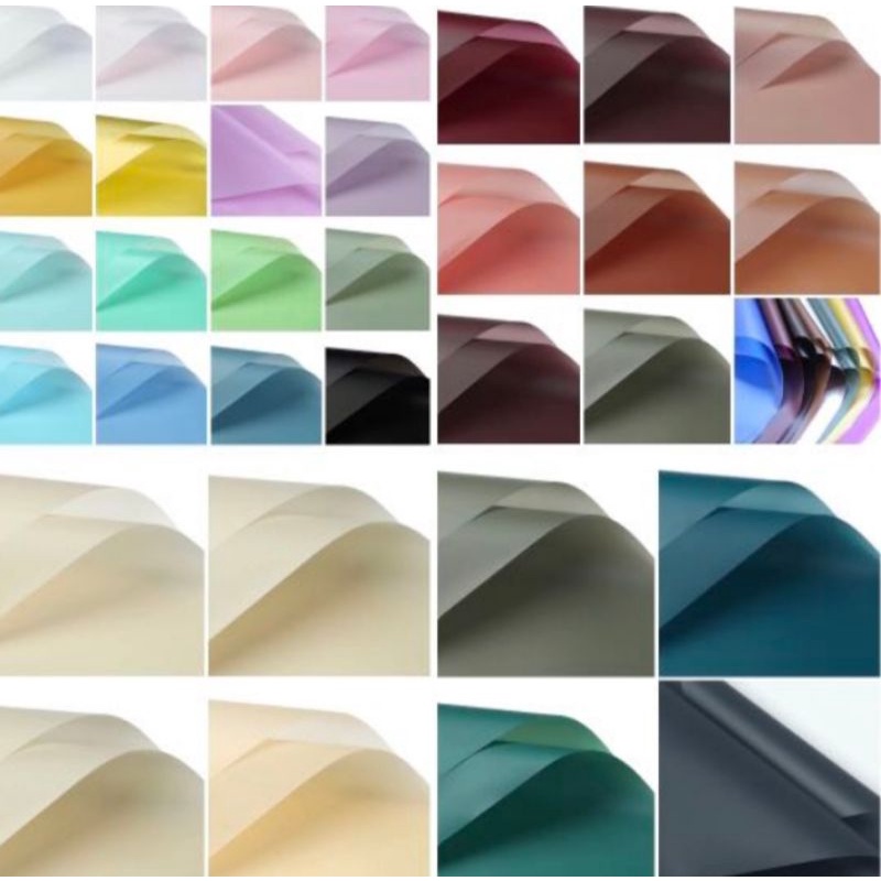 Translucent Flower Wrapping Paper/ SG Seller/ Ready Stock | Shopee ...