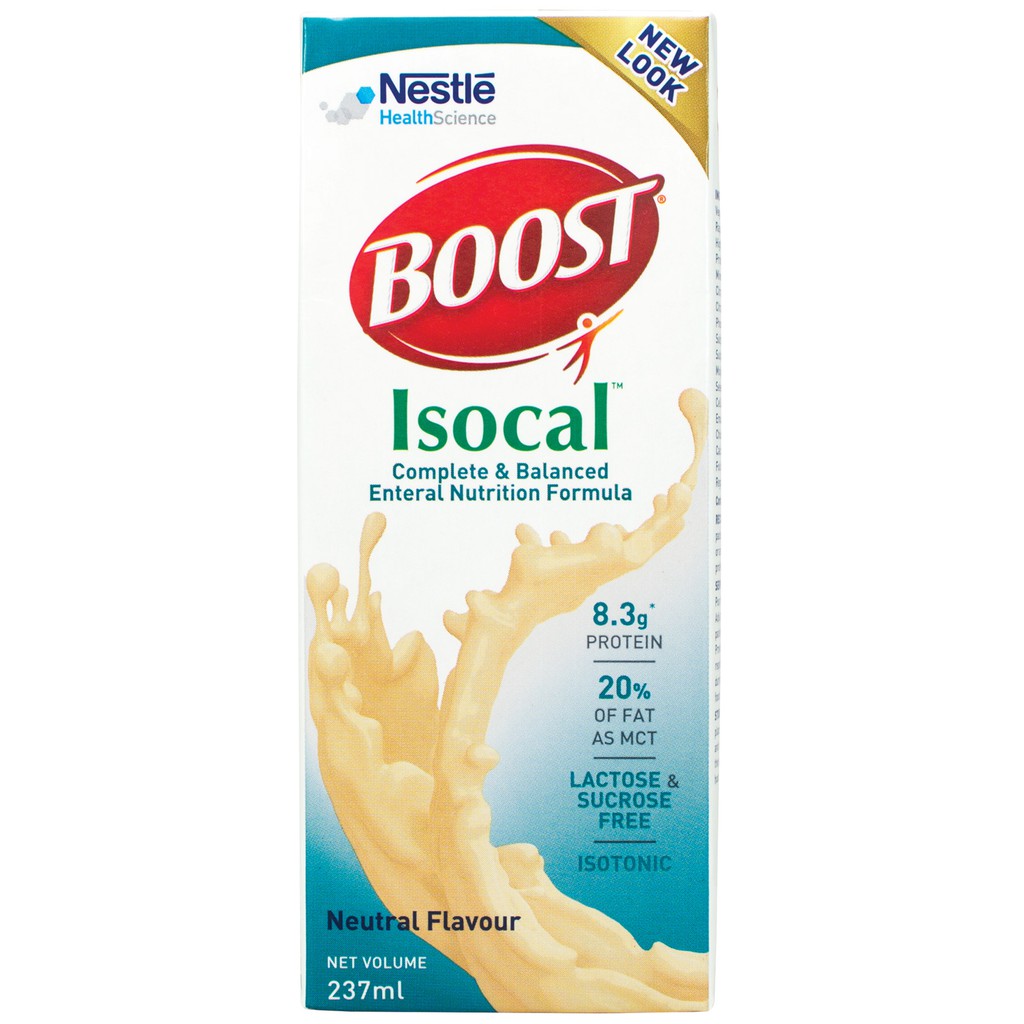 Boost Isocal Liquid 24x237ML - Carton | Shopee Singapore