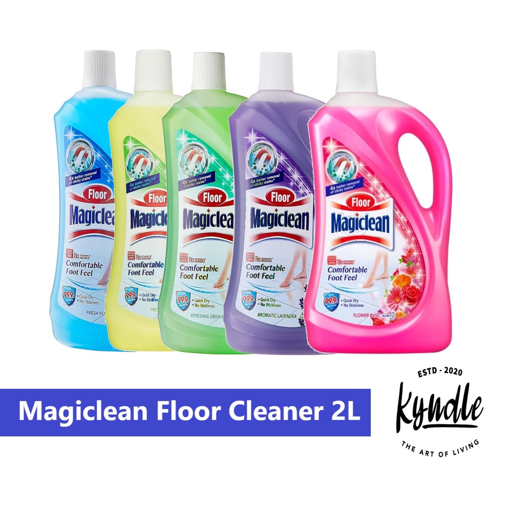 Best Price Kao Magiclean Floor Cleaner 2L Bundle | Shopee Singapore