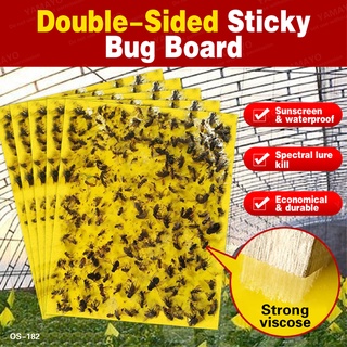 Double Sided Sticky Fly Board || Insect Traps Pest Killer Fly Orchard ...