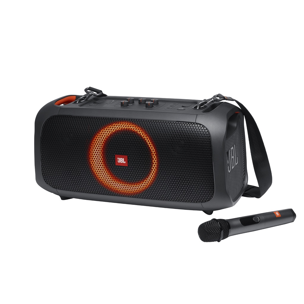 JBL PartyBox On-The-Go with JBL wireless microphone included | Shopee ...