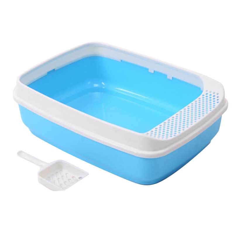 Boer Litter Box (Blue) (49x37x15cm) | Shopee Singapore