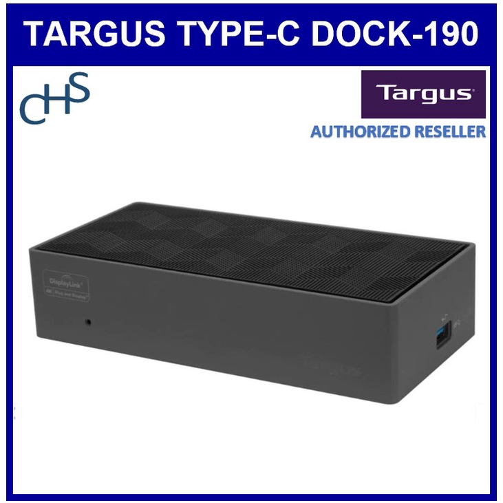 Targus Dock-190 USB-C Universal DV4K HDMI Ethernet Charging Ports ...