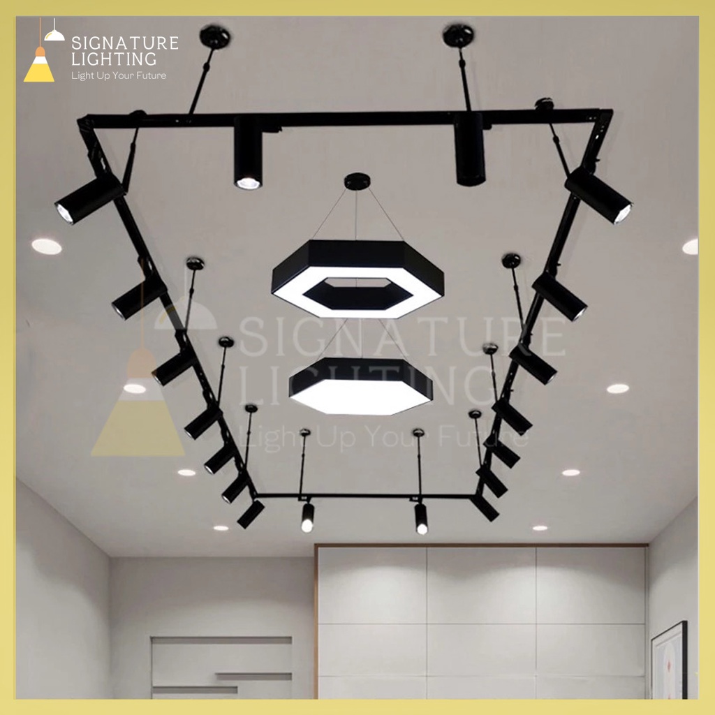 Adjustable Hang Rod for Track Light Track Rail Hanging Rod for house ...