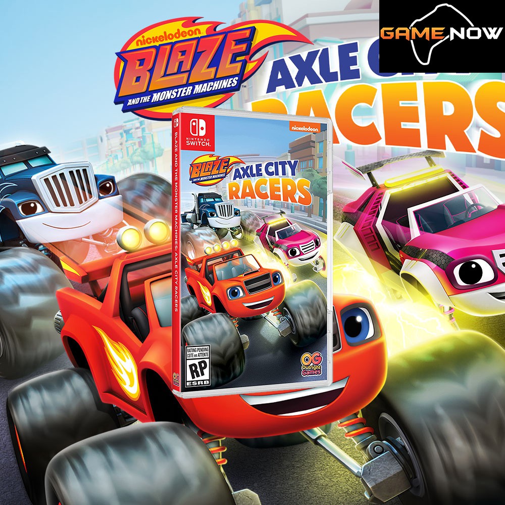 Blaze & The Monster Machines Axle City Racers (Switch) | Shopee Singapore