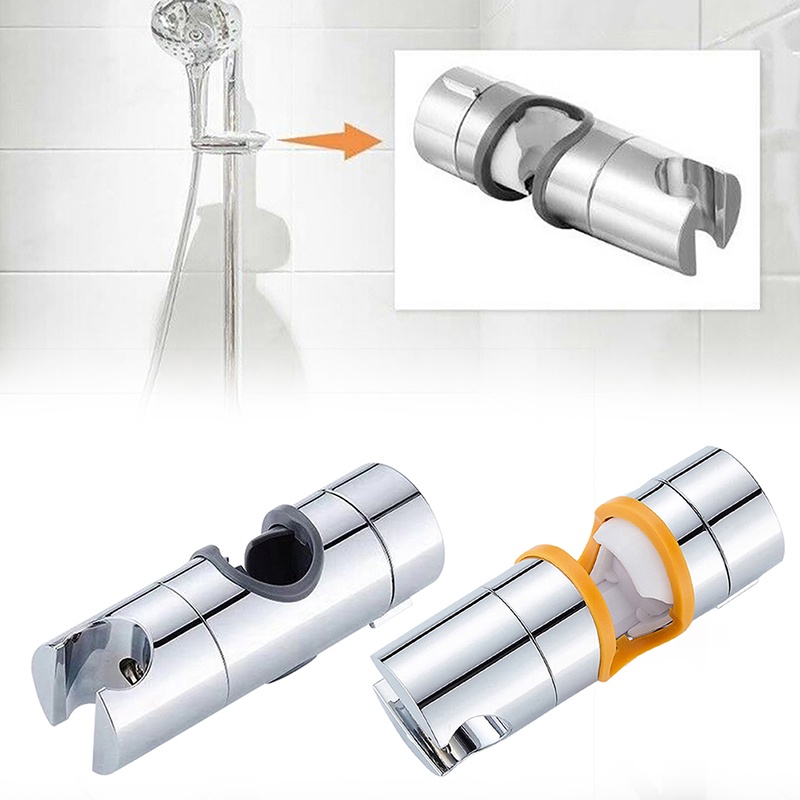 NEW Adjustable18-25mm Shower Slide Rail Bar Holder Universal Plastic ...