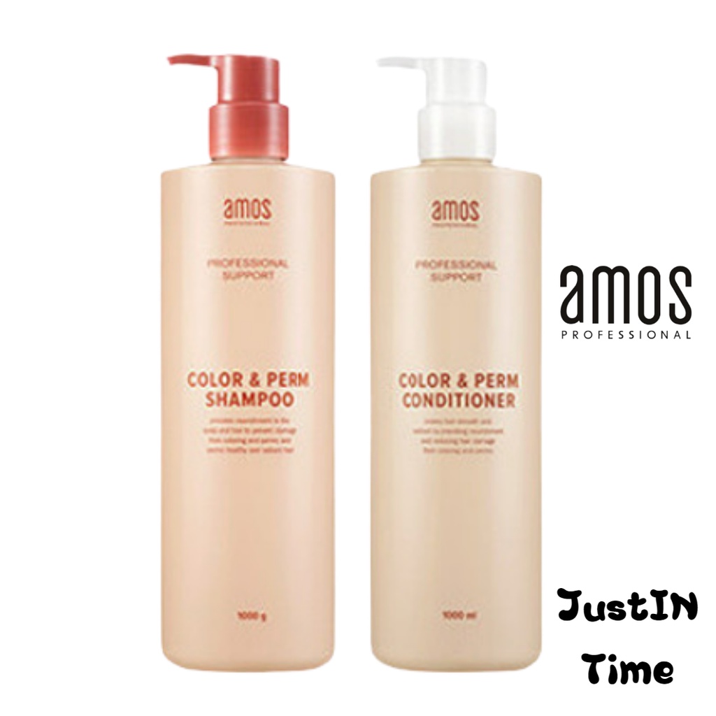 [AMOS Professional] Color & Perm Shampoo, Conditioner 1000ml | Shopee ...