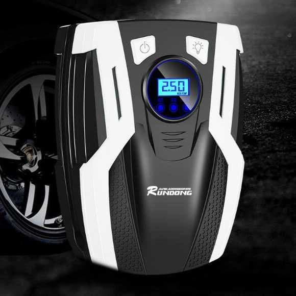 150psi Electric Car Motorcycle Tire Inflator Pump Mini Bus Compressor ...