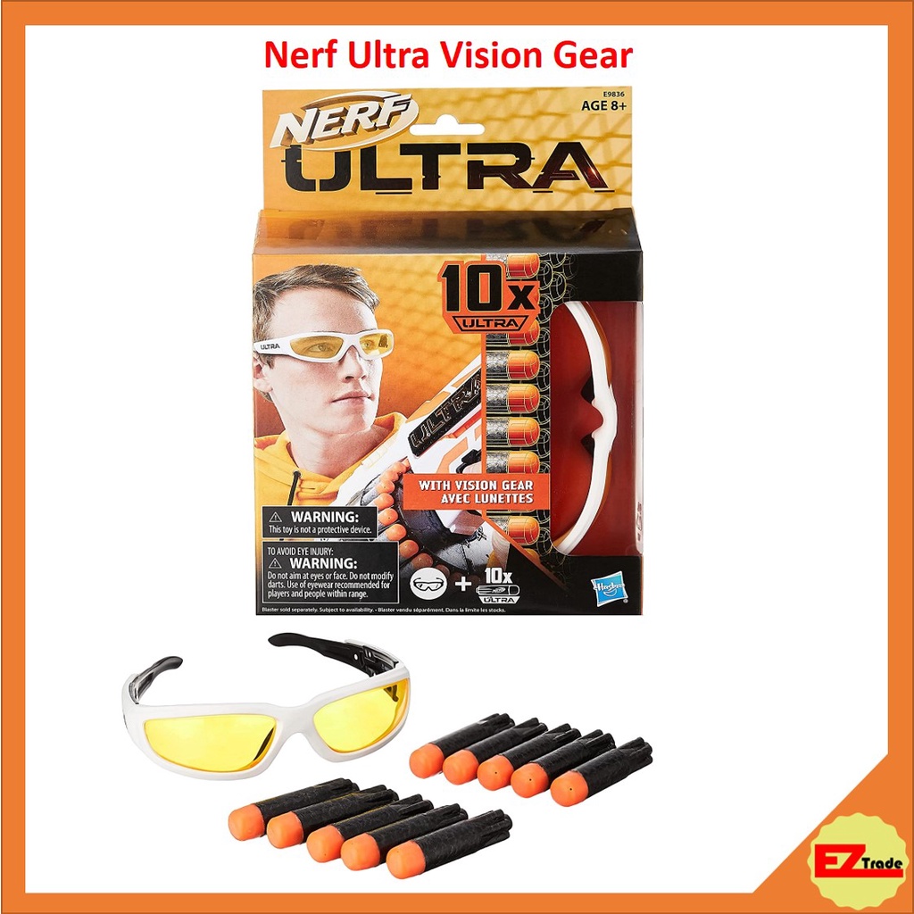 Hasbro Nerf Ultra Vision Gear & 10 Nerf Ultra Darts - The Ultimate in ...
