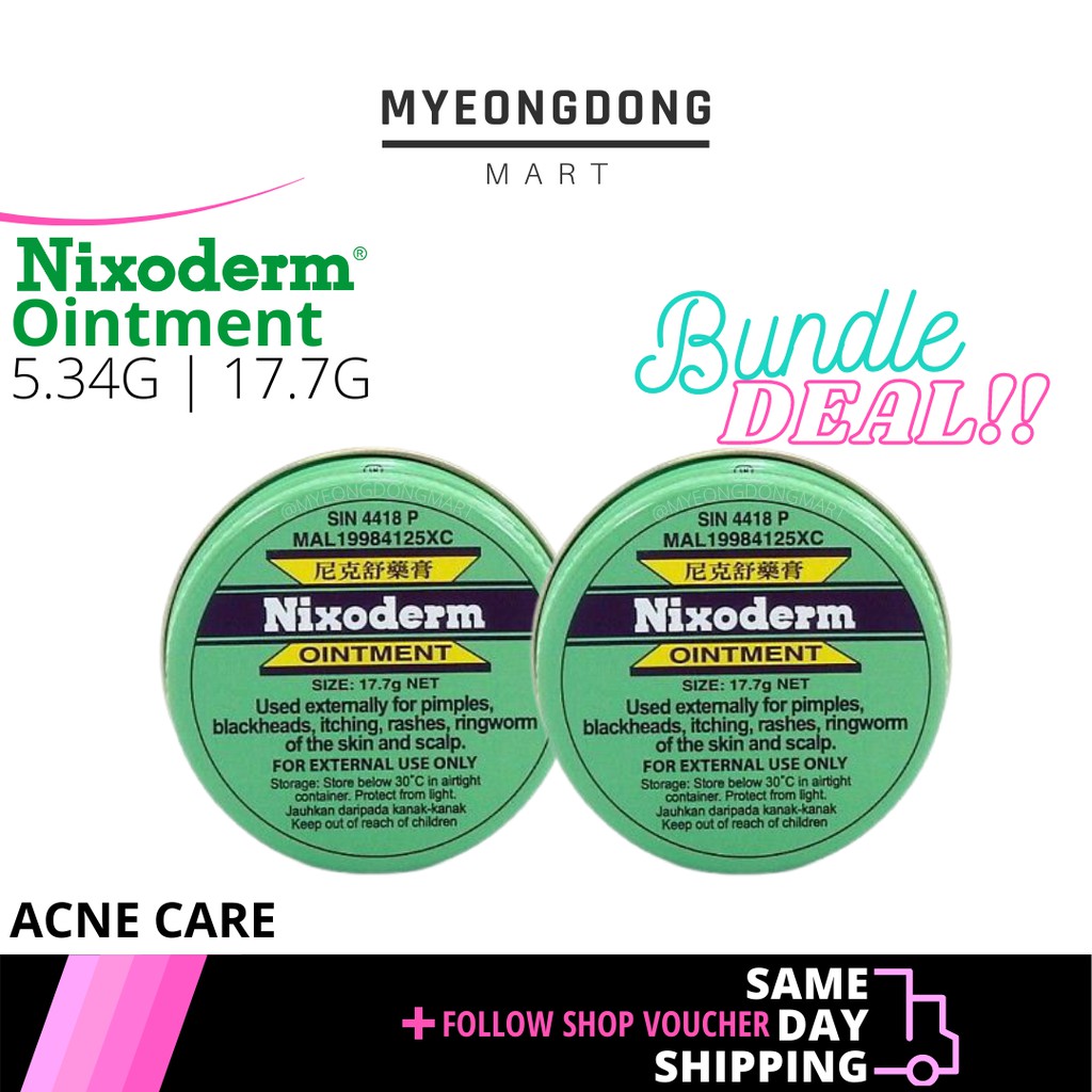 Nixoderm Ointment 5.34g | 17.7g | Shopee Singapore
