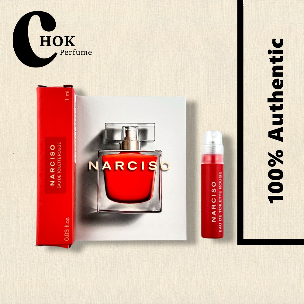 Narciso Rodriguez Narciso Rouge EDT 1ml Perfume Sample Vial (W ...