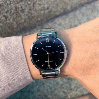 [Time Cruze] Casio MTP-VT01 Minimalistic Analog Quartz Stainless Steel ...