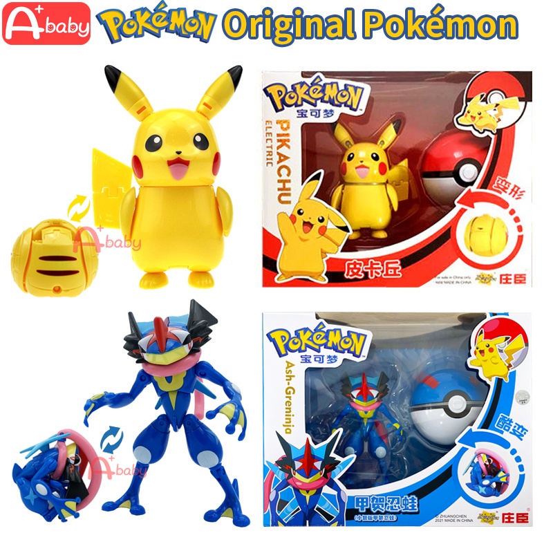 [A+baby] Pokemon Toys Set Action Figures Pikachu/Charizard/Mewtwo/Eevee ...