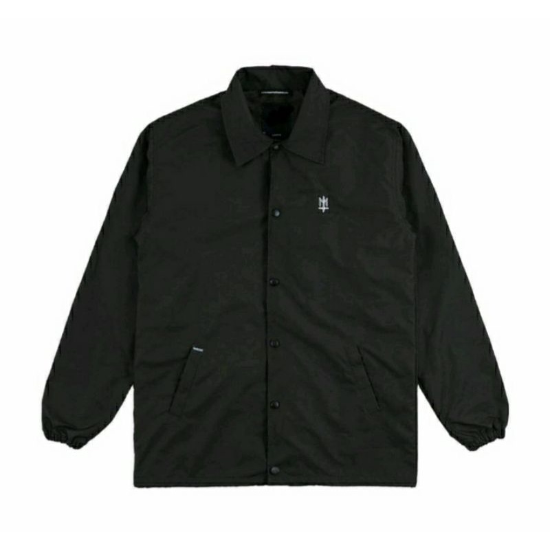HITAM Maternal DISASTER COACH Jacket Black | Shopee Singapore