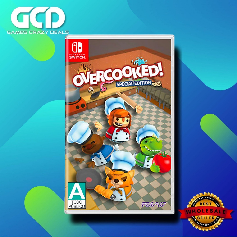 Nintendo Switch Overcooked Special Edition (EU) | Shopee Singapore