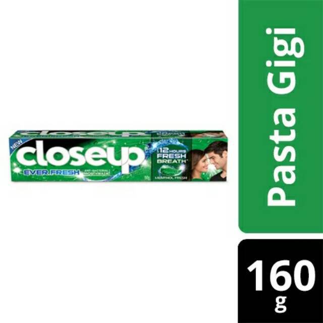 Close up gel green gaga Toothpaste 160g pepsodent Toothpaste | Shopee ...