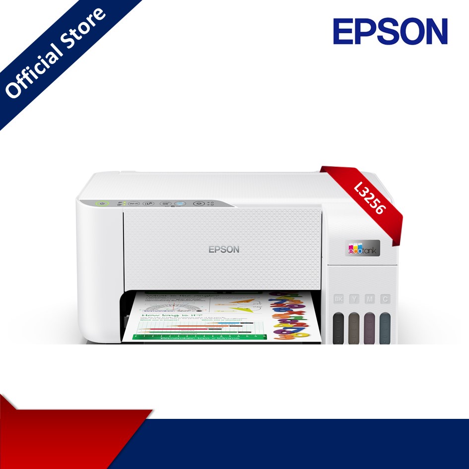 Epson EcoTank L3256 A4 Wi-Fi All-in-One Ink Tank Printer | Shopee Singapore