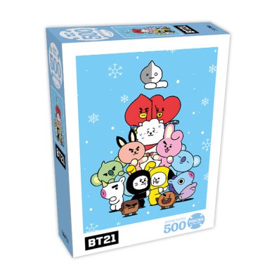 [BTS] BT21 AT21 PUZZLE 500 PCS (Official Authentic Goods) | Shopee ...