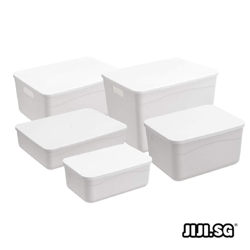 (JIJI.SG) CHANTAE Stackable Storage Box / Cover / Container / Organiser ...