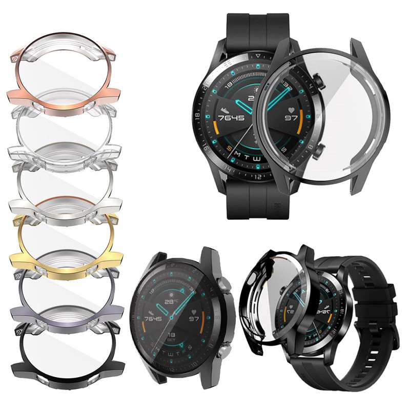 Huawei watch GT 2e 46mm Soft tpu Full Screen Protection Case Huawei Gt ...