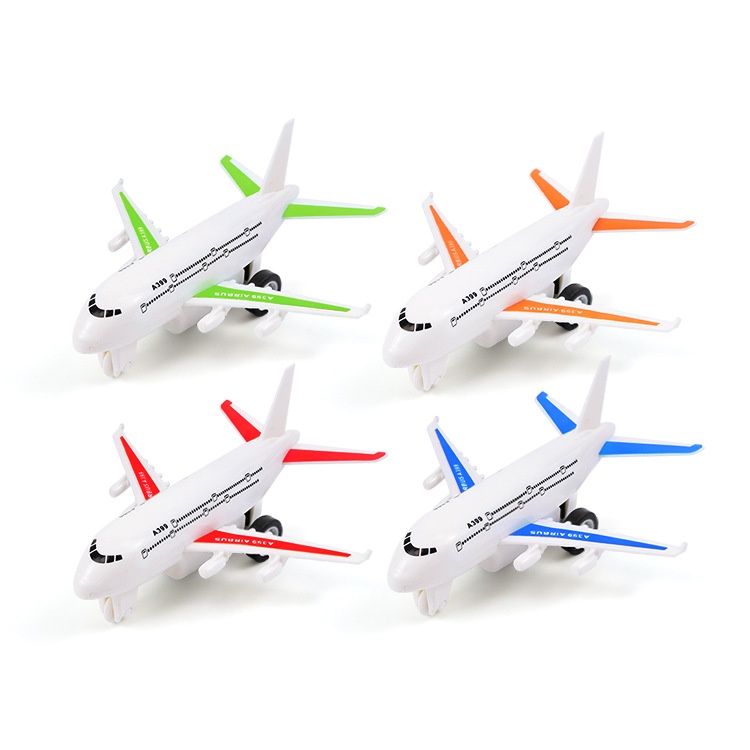 Send One Piece Randomly Children's Toy Pull-back Airplane Four-color ...