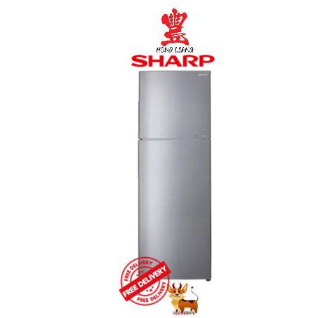 Sharp SJ-RX30E-SL2 2 Door Refrigerator (224L) | Shopee Singapore