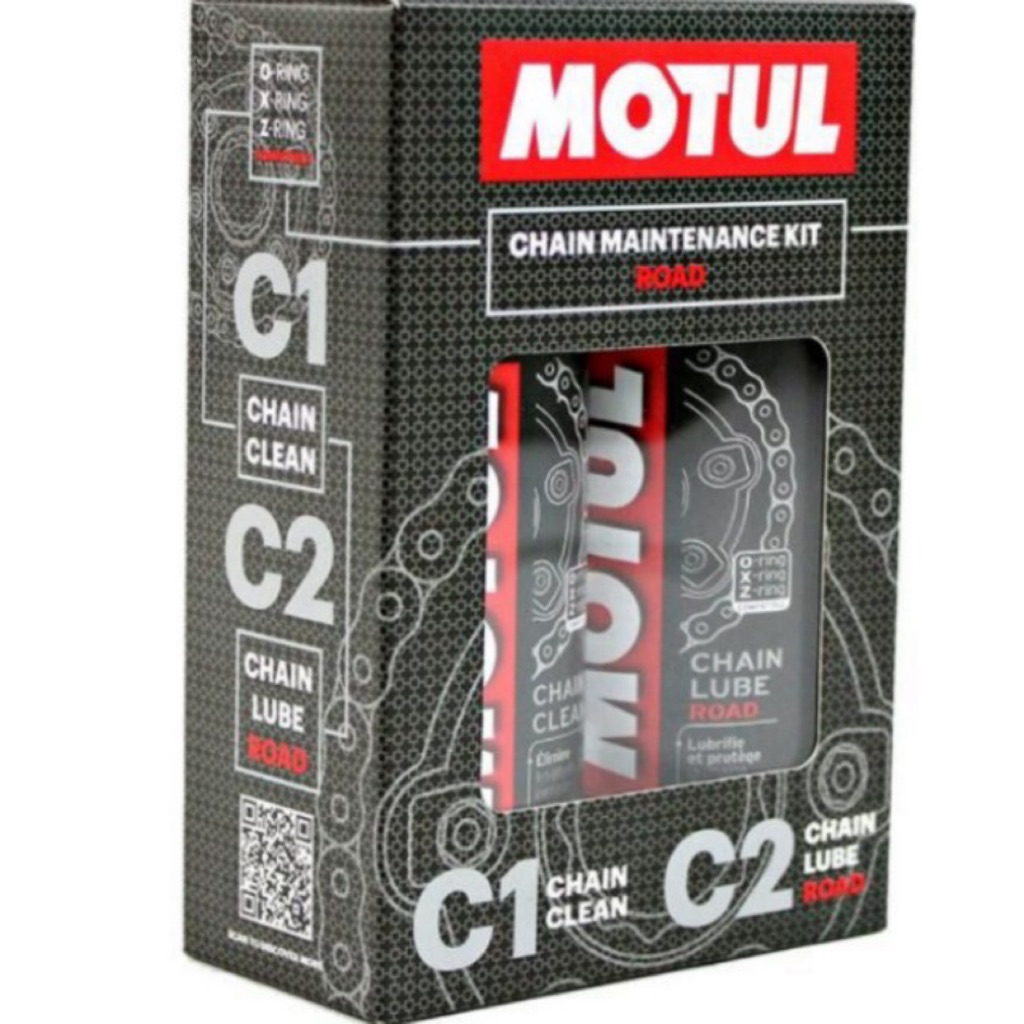 Motul Chain Clean C1+ Chain Lube C2 (150ml) Bundle Pack | Shopee Singapore