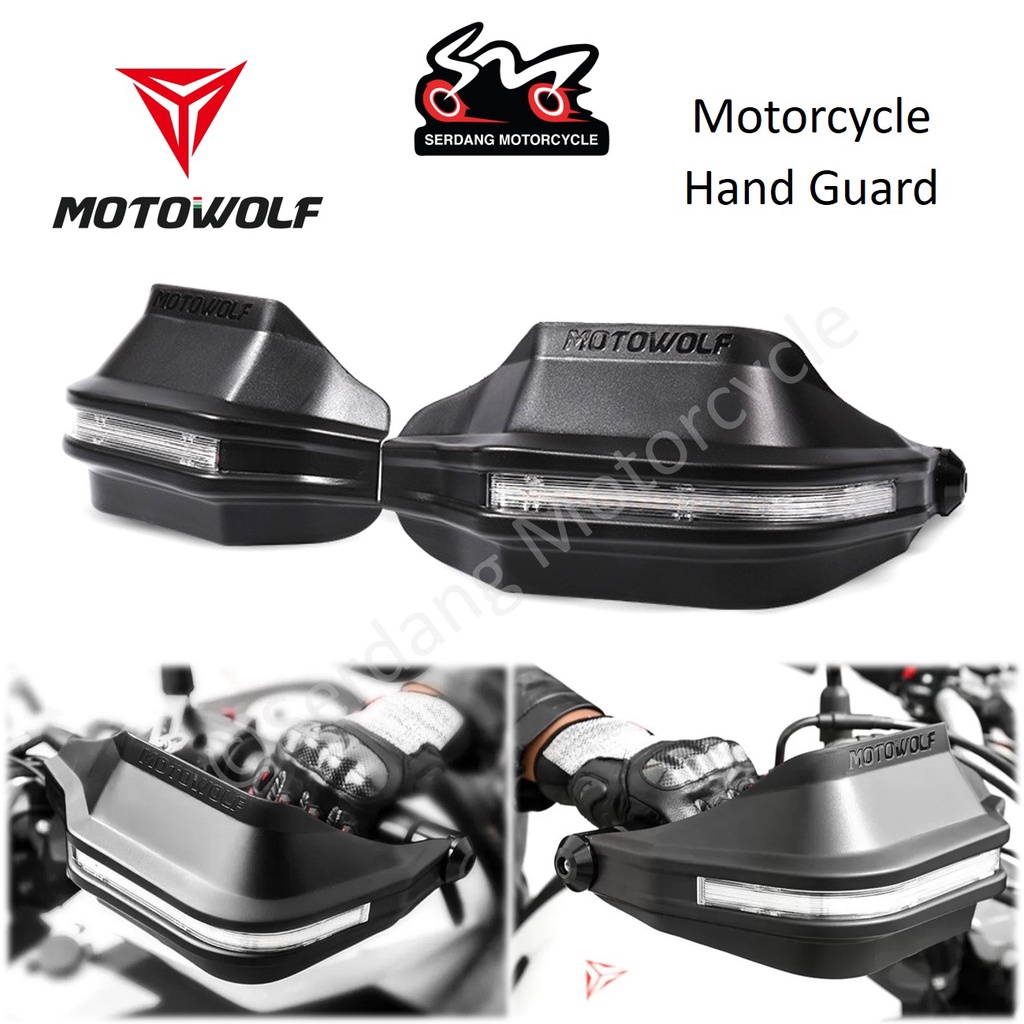 MOTOWOLF Handguard Motorcycle Hand Guard Lever Handlebar Handle ...