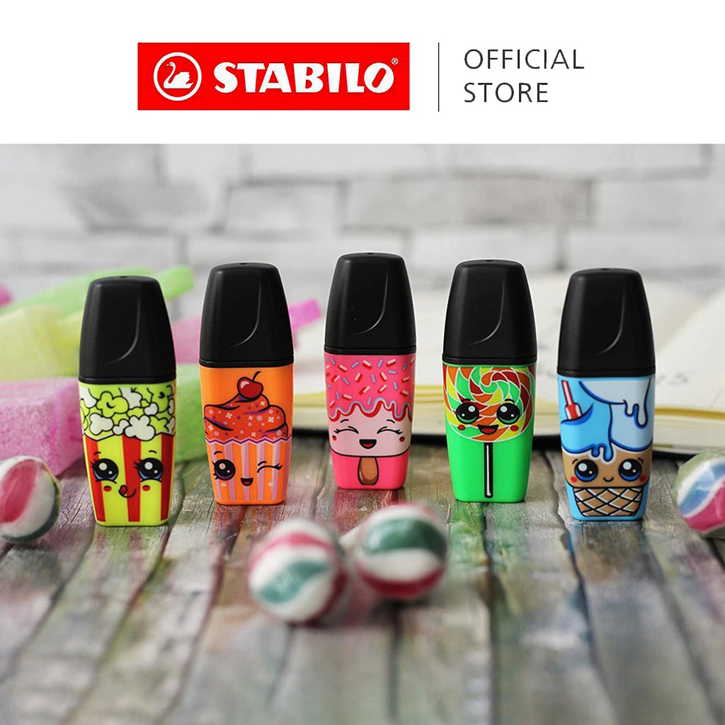 STABILO Highlighter BOSS MINI Sweet Friends 5 Assorted Colours | Shopee ...