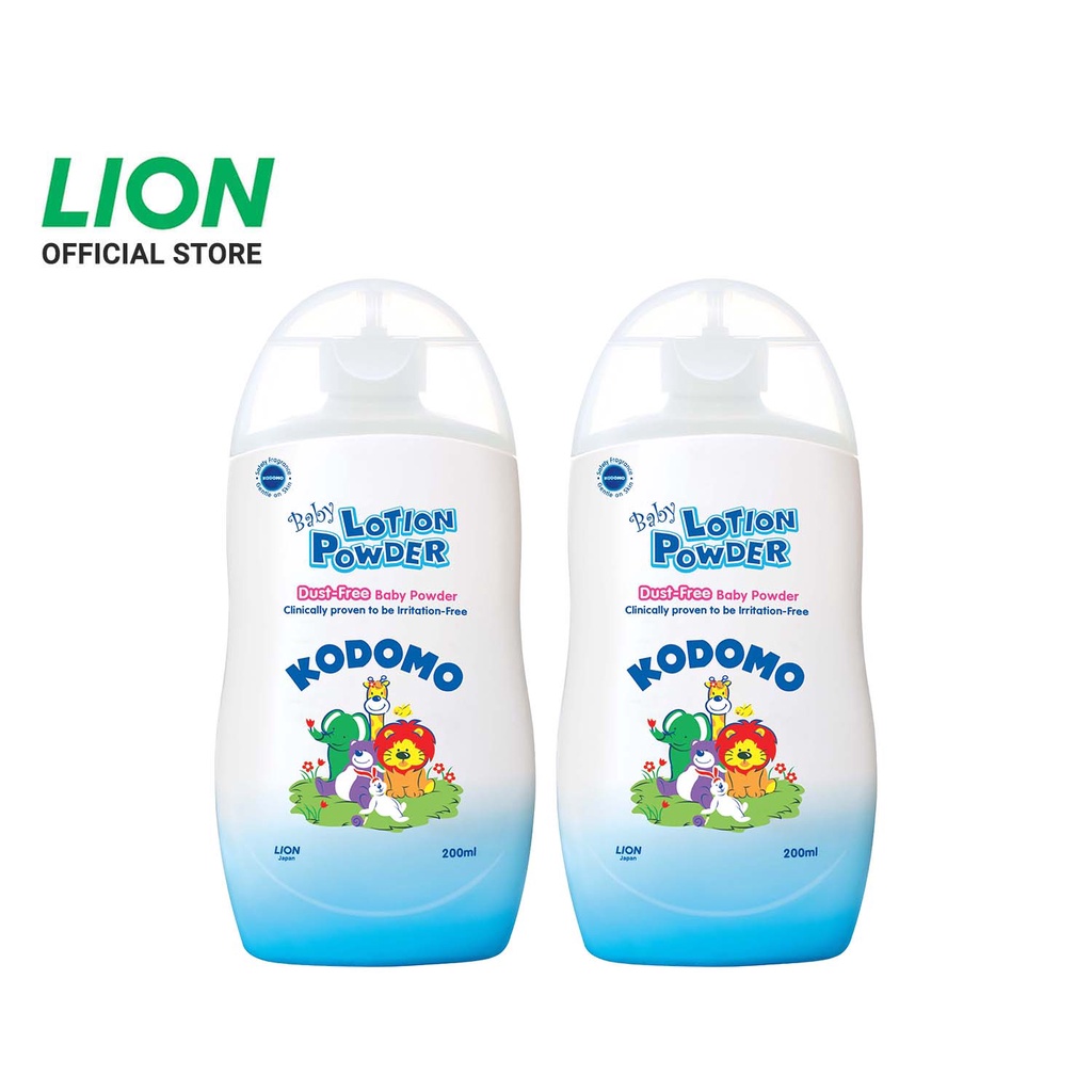 [Bundle of 2] Kodomo Baby Lotion Powder 200ml | Shopee Singapore