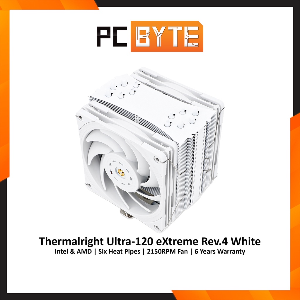 Thermalright Ultra-120 eXtreme Rev.4 White - CPU Air Cooler (Intel ...