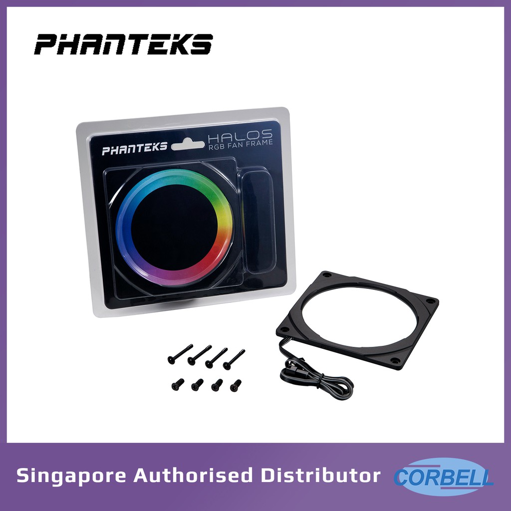 Phanteks Halos 120mm RGB Fan Frames (PH - 1112) | Shopee Singapore