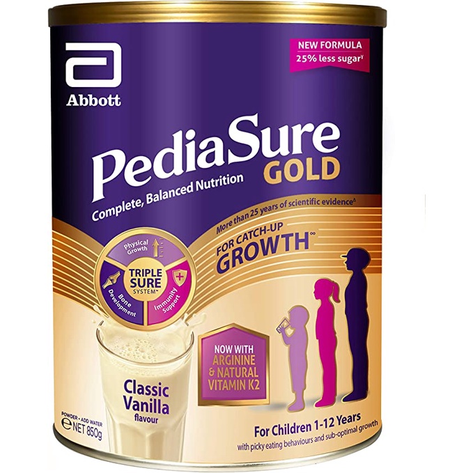 PediaSure Gold Vanilla [850g] | Shopee Singapore