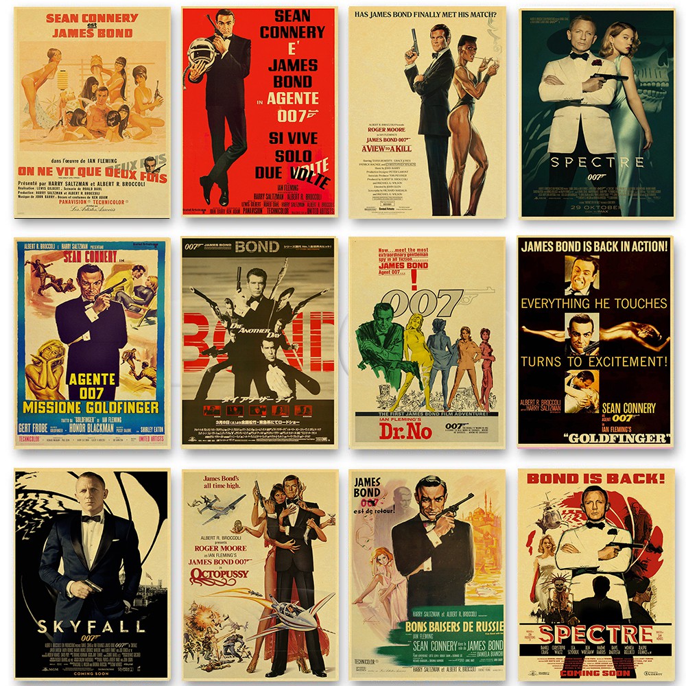 James Bond Original Movie Posters