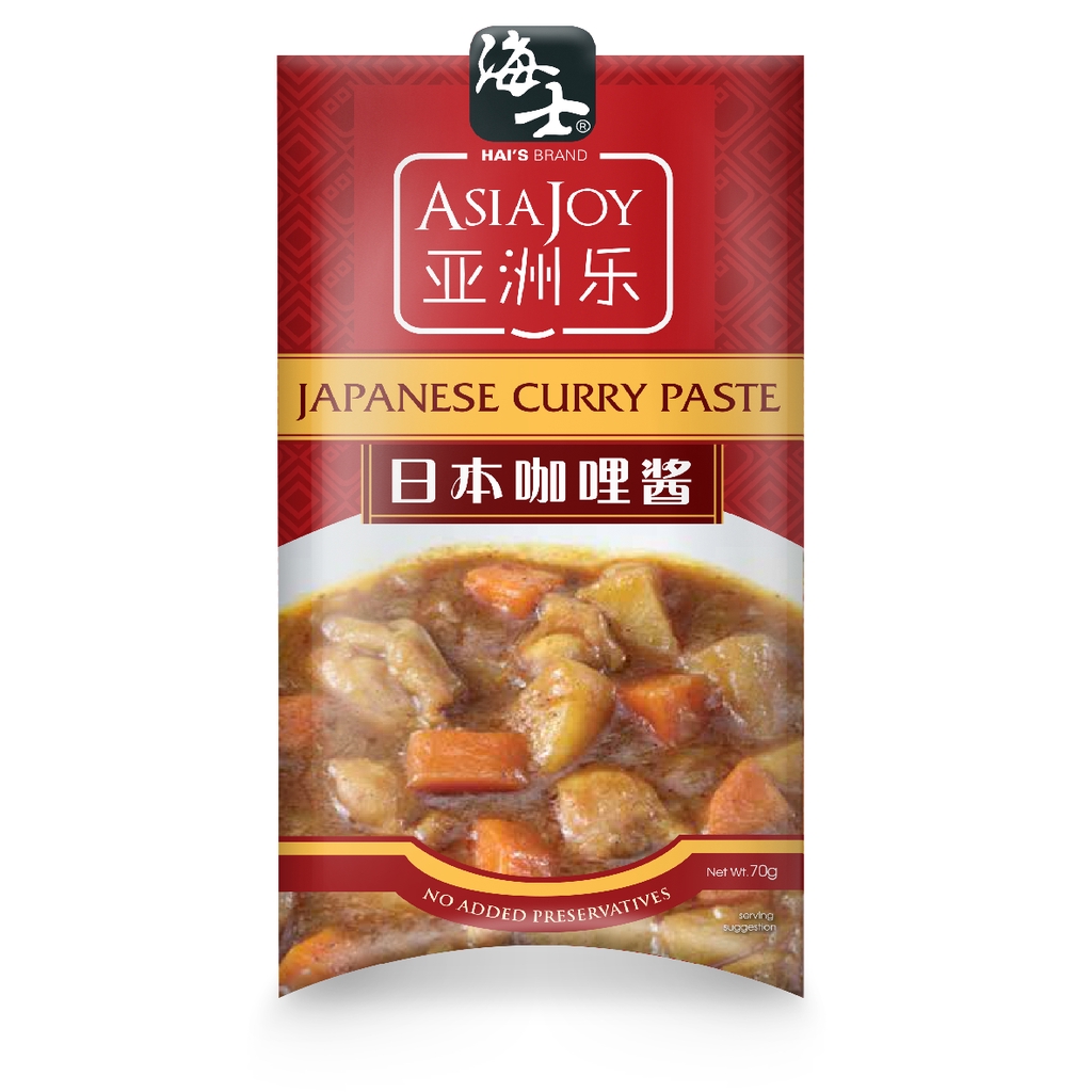 HAI'S ASIA JOY Japanese Curry Paste, 70g | Shopee Singapore