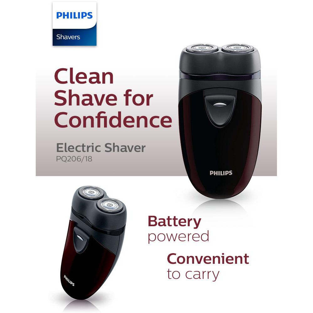 Philips PQ206/18 Electric Shaver | Shopee Singapore