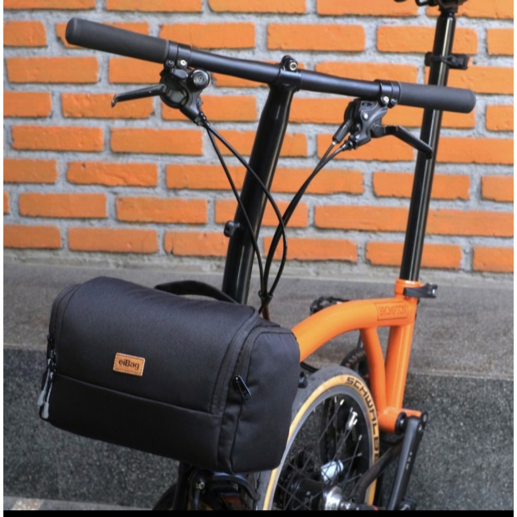 Frontblock brompton Folding Bicycle Bag dahon Passive eibag | Shopee Singapore