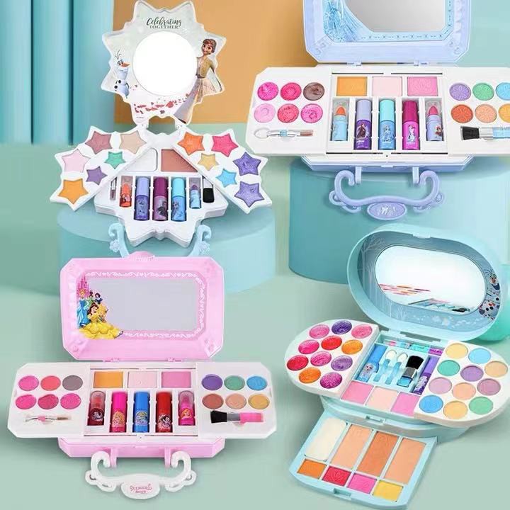 SG Stock Non-toxic Disney Princess Role Play Cosmetic Kit Safe Chemical ...