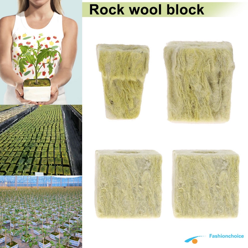 5/10 Pcs Rockwool Cubes Hydroponic Grow Media Soilless Cultivation ...